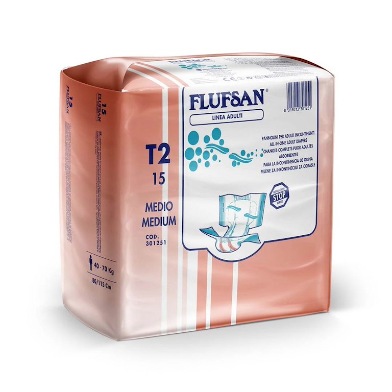 FLUFSAN® Pelene Super Noćne Medium 15 Komada