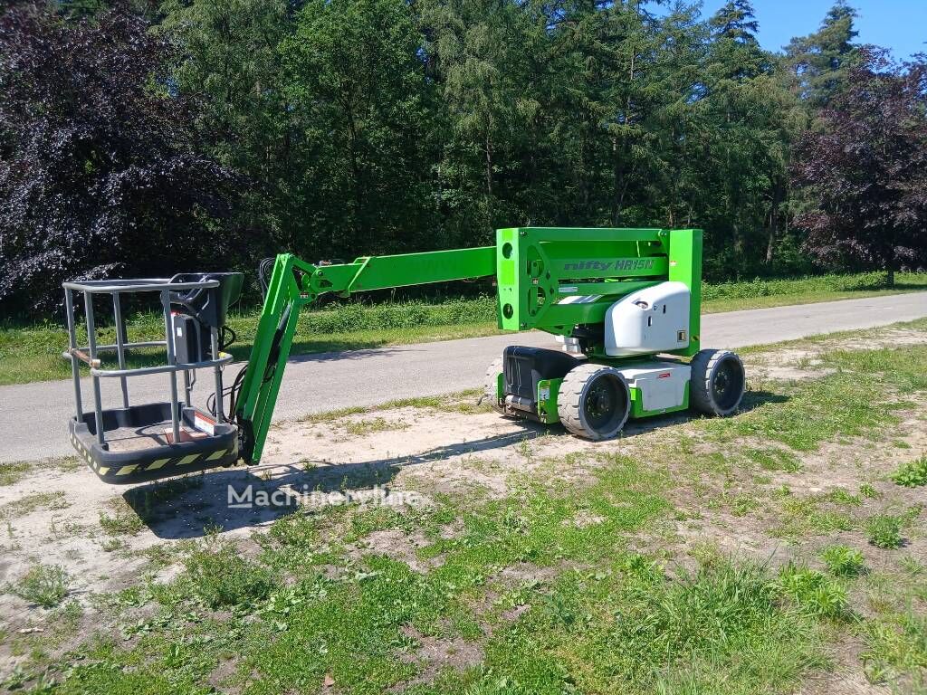Niftylift HR 15 NDE 15m knikarmhoogwerker nifty hoogwerker hidraulična zglobna platforma