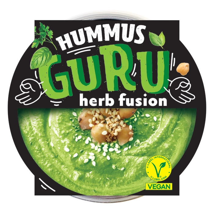 Hummus Guru Herb Fusion sa začinskim biljem 180g