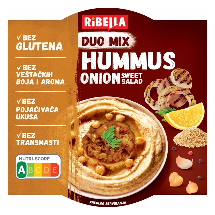 Duo Mix Hummus Onion Sweet Salad 200g
