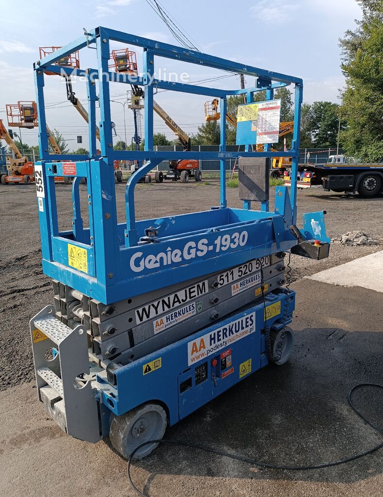 Genie GS 1930 | 2017 | Używany | 552 makazasta platforma