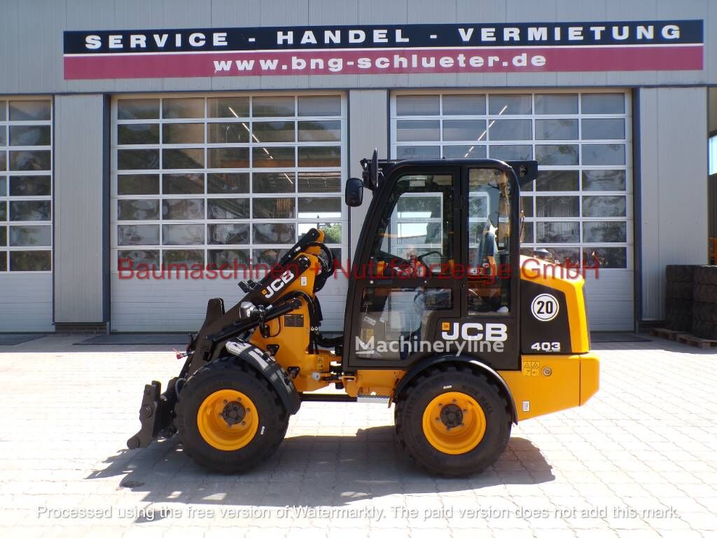 Novi JCB 403 25PS Kabine BJ 26 NEU multifunkcionalni utovarivač