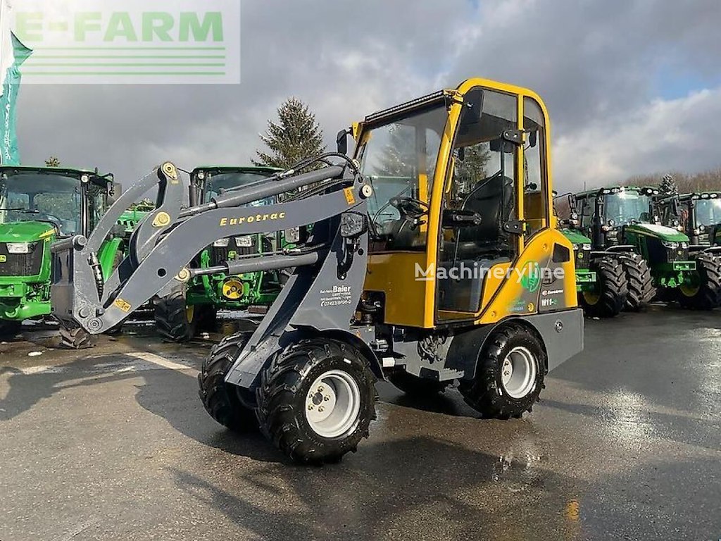 Eurotrac w11 e multifunkcionalni utovarivač
