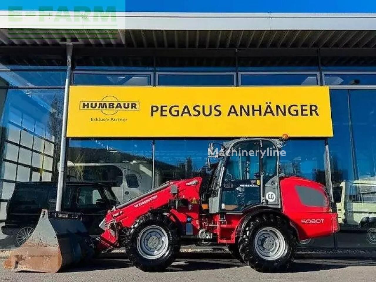 Weidemann 5080t teleskopski prednji utovarivač