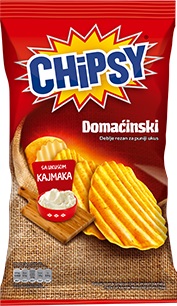 CHIPSY DOMACINSKI KAJMAK 145G