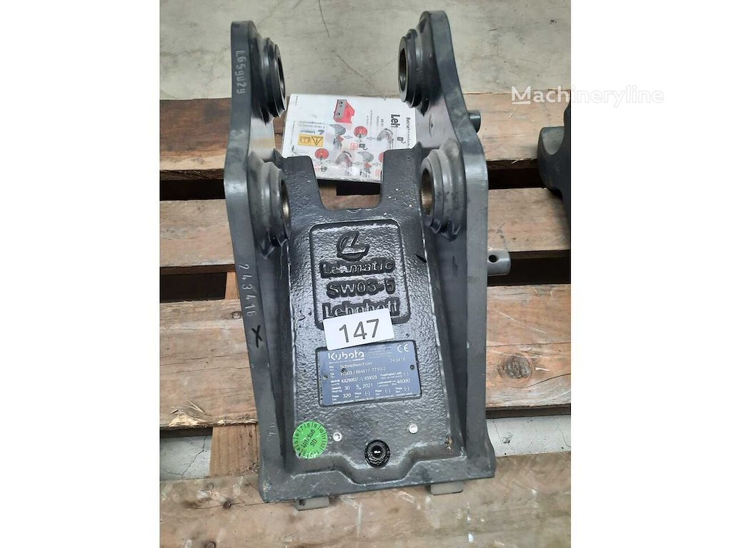Prodaje se Lehnhoff HS03 brzu spojnicu za Kubota U27/KX27 mini bagera na aukciji