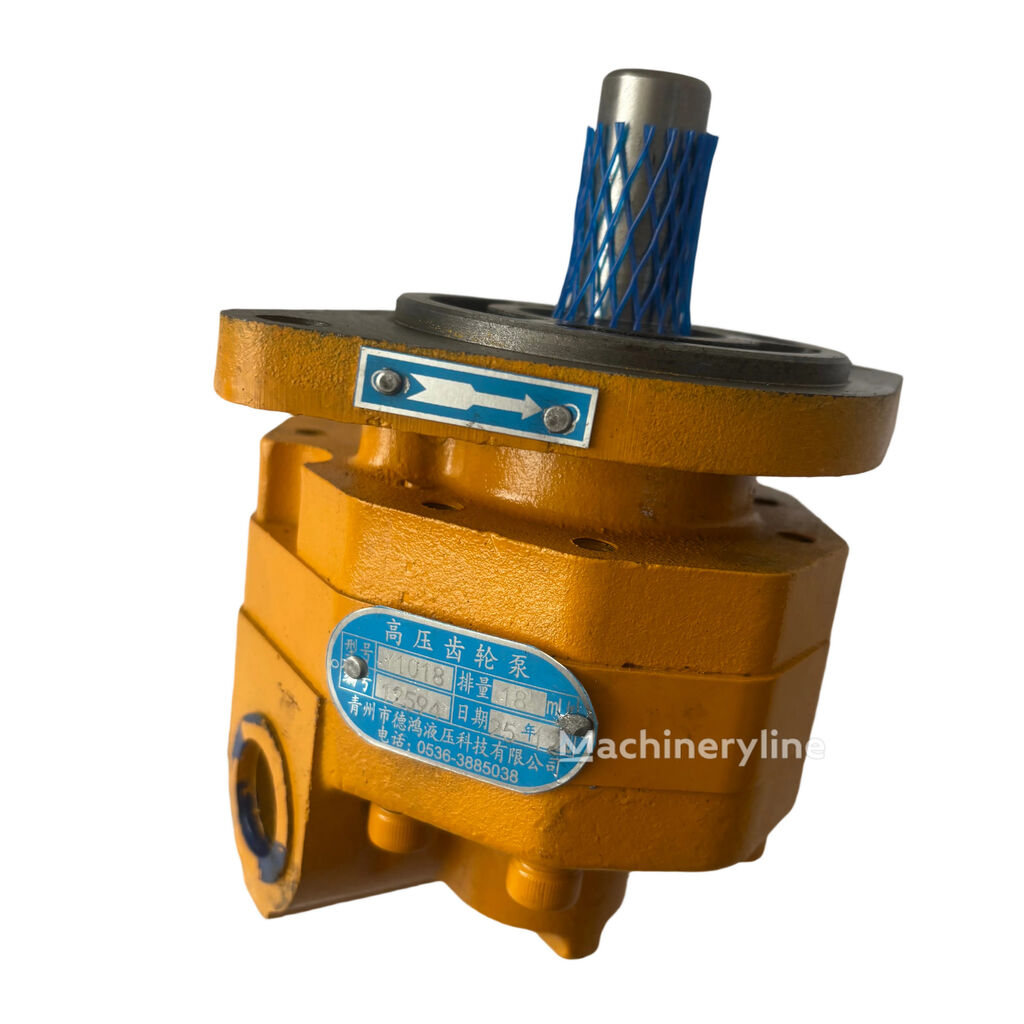 Qingdao Promising Wheel Loader Hydraulic Gear Pump Y1018 18L hidraulična pumpa za HZM prednjeg utovarivača