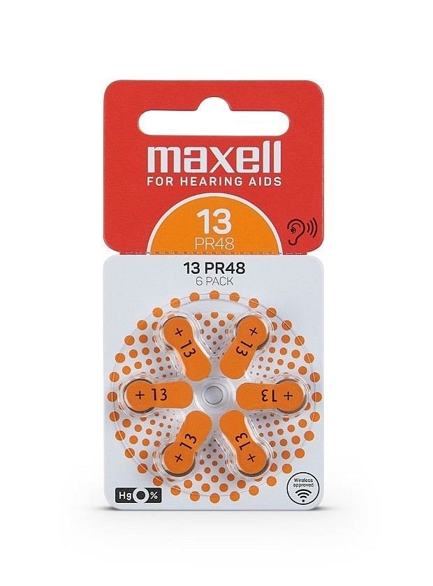 MAXELL PR48 (13) 6BS ZINC BATERIJA PAK 6KOM
