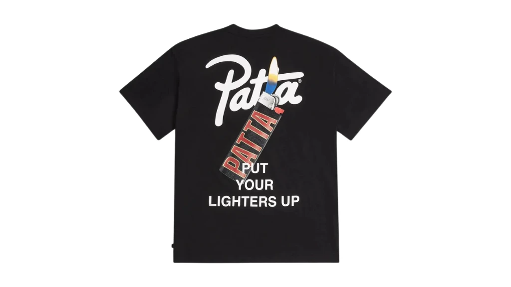 Patta Lighters crna majica