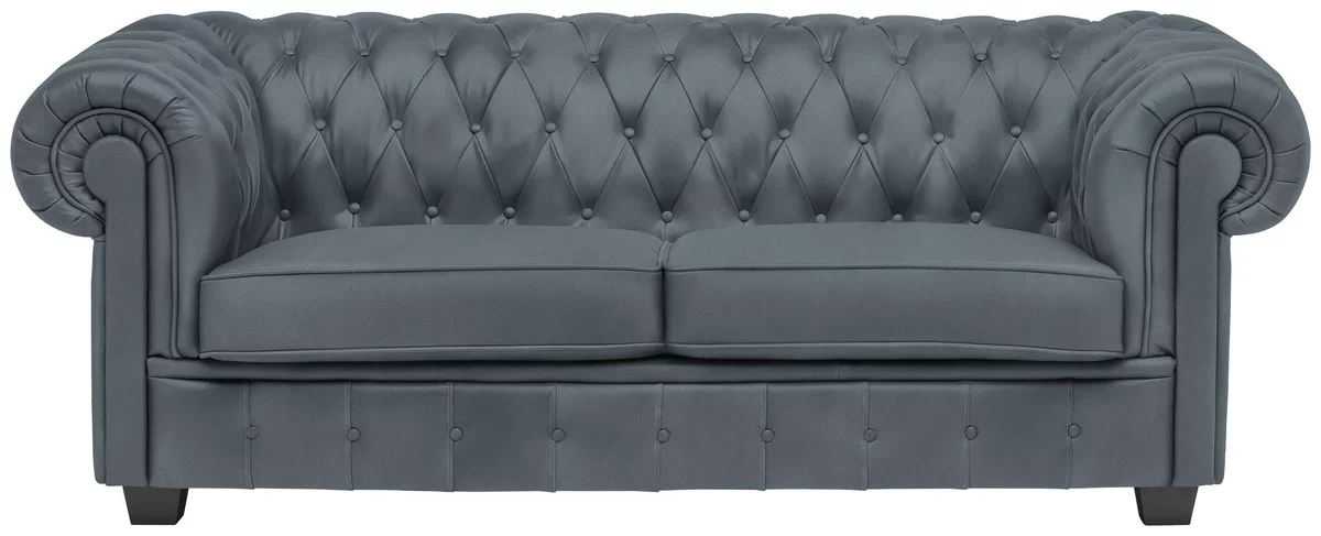 Landscape CHESTERFIELD SOFA sivo-plava