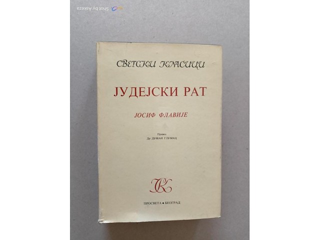 Judejski rat - Josif Flavije