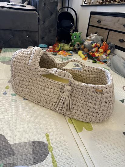 REZERVISANO Pletena Kolevka za iznošenje bebe