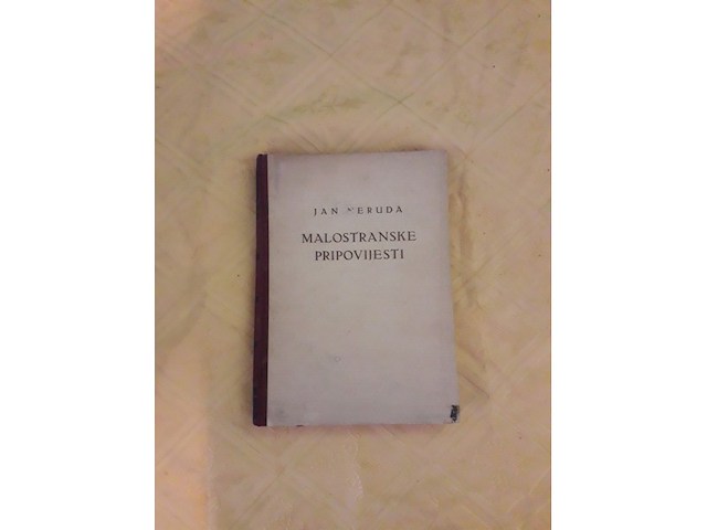 MALOSTRANSKE PRIPOVIJESTI Jan Neruda
