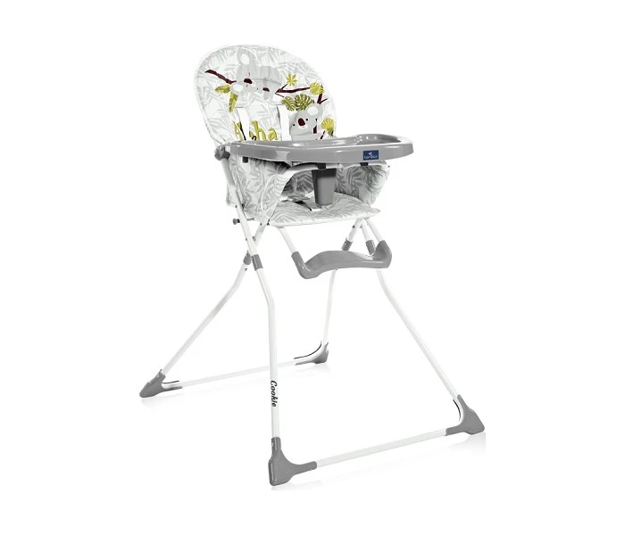 Lorelli hranilica cookie grey koala – povoljna, jednopoložajna hranilica za bebe i decu do 15kg