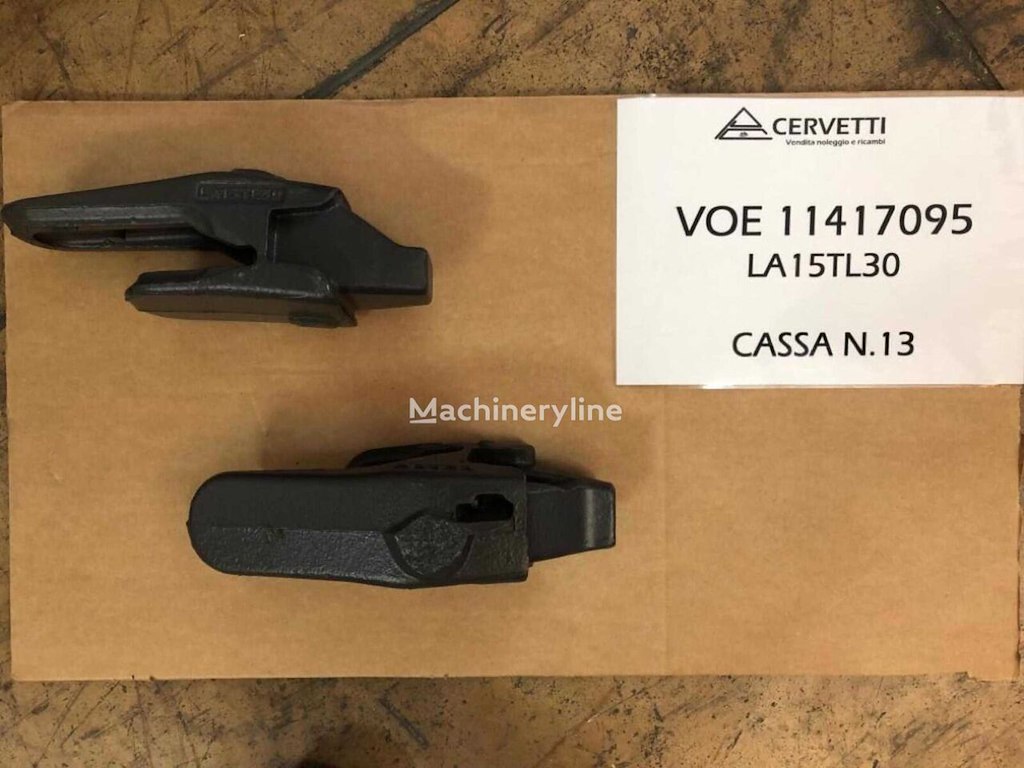 Per: VOLVO L60F L70F L90F Parti Usu 11417095 zub kašike za VOLVO L60H L70H L90H prednjeg utovarivača
