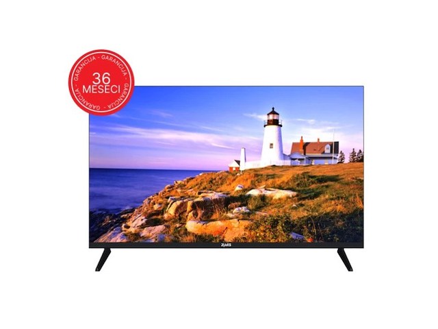 Televizor ZEUS LED 40 ZE40FT2 1920x1080/FHD/DVB-T2/frameless,2x10,crna, DVB-T/C/T2/S2