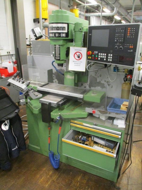 Fehlmann Picomax 51 CNC 3 stolna bušilica