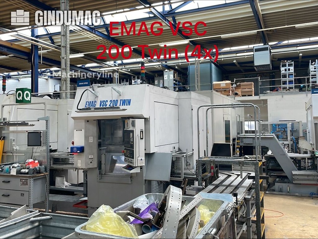 Emag VSC 200 TWIN OP 50 strug za metal