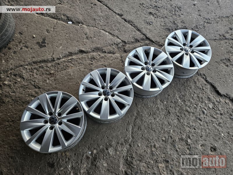 AluFelne 16Coli 5x112 Volkswagen Audi kao nove odlicne