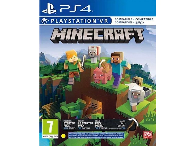 SONY PS4/EXP MINECRAFT START/ER COL Refresh