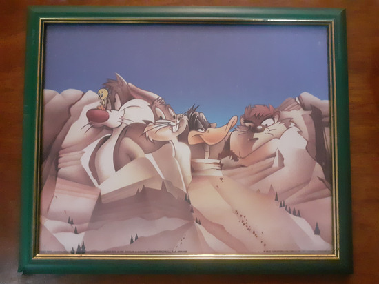 Looney Tunes vintage uramljena slika iz 1998.