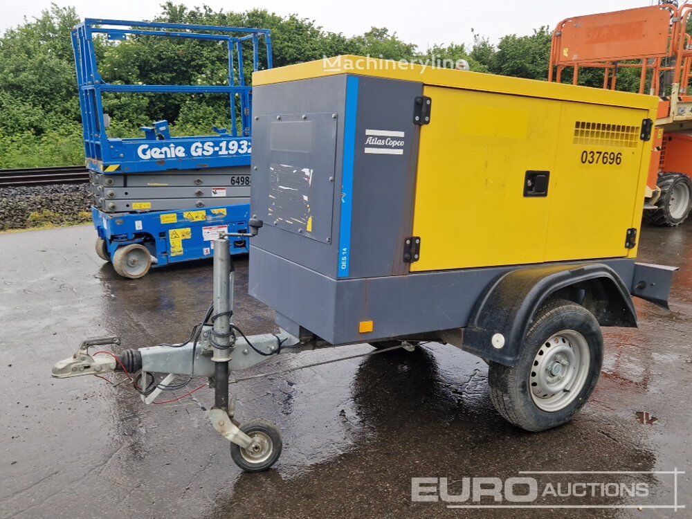 Prodaje se Atlas Copco QES14 diesel generator na aukciji