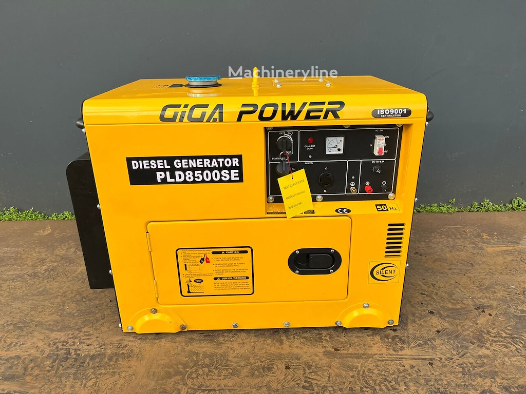 Novi Giga Power PLD8500SE 8kva diesel generator