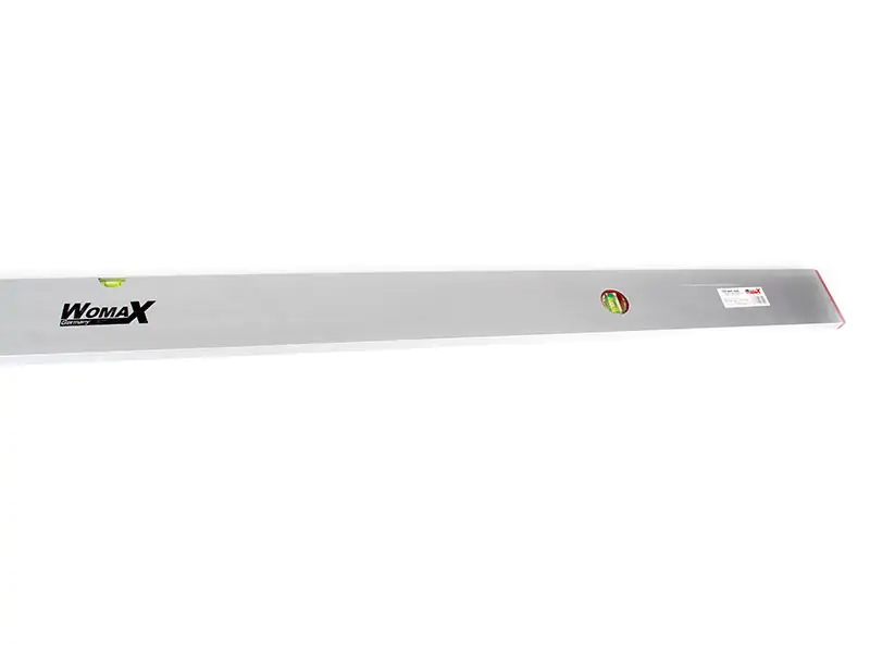 Ravnjača aluminijumska 3m sa libelom WOMAX