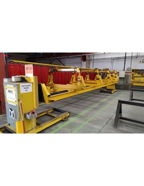 VOLTEADOR PARA MONTAJE Y SOLDADURA DE PIEZAS 8 MTS manipulator za zavarivanje