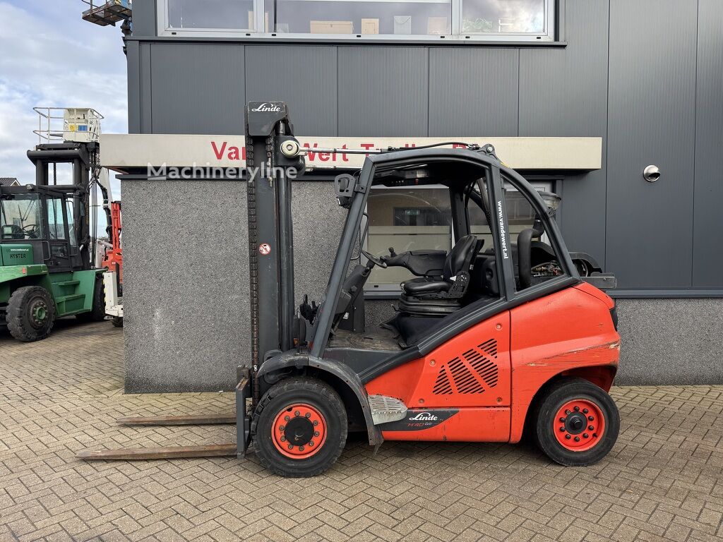 Linde H40T-02 Duplo 370 3e / 4e Functie LPG 2014 viljuškar na gas
