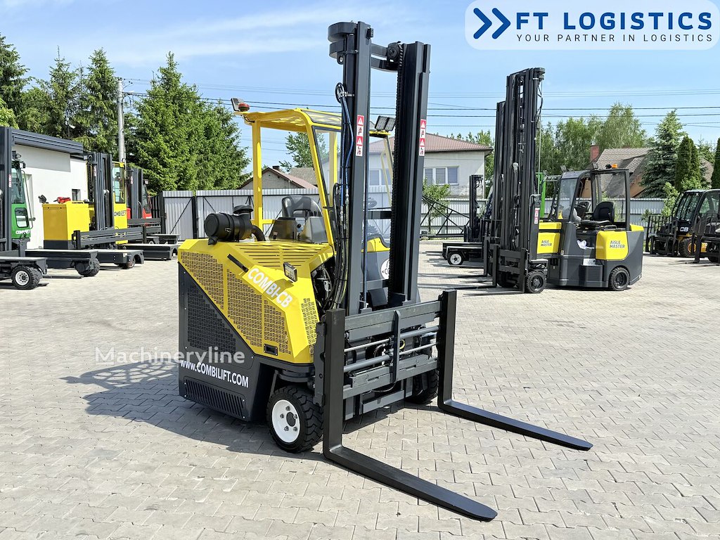Combilift CB3000 / GAS / DUPLEX 4000MM / FORK-POSITIONER / SIDE-SHIFT viljuškar na tri točka