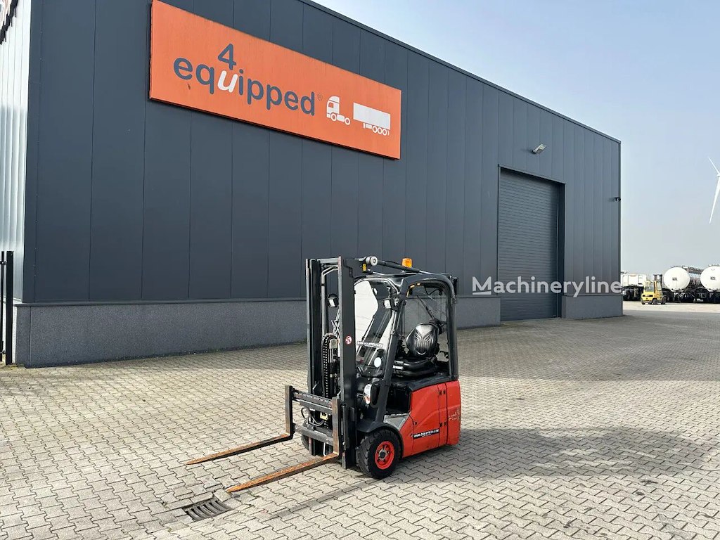 Linde E12-01 / SIDE SHIFT / DUPLEX viljuškar na tri točka