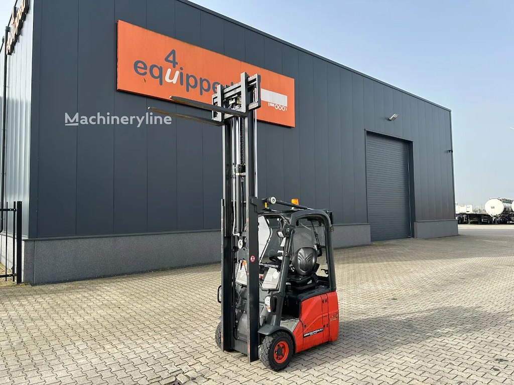 Linde E12-01 / SIDE SHIFT / DUPLEX viljuškar na tri točka