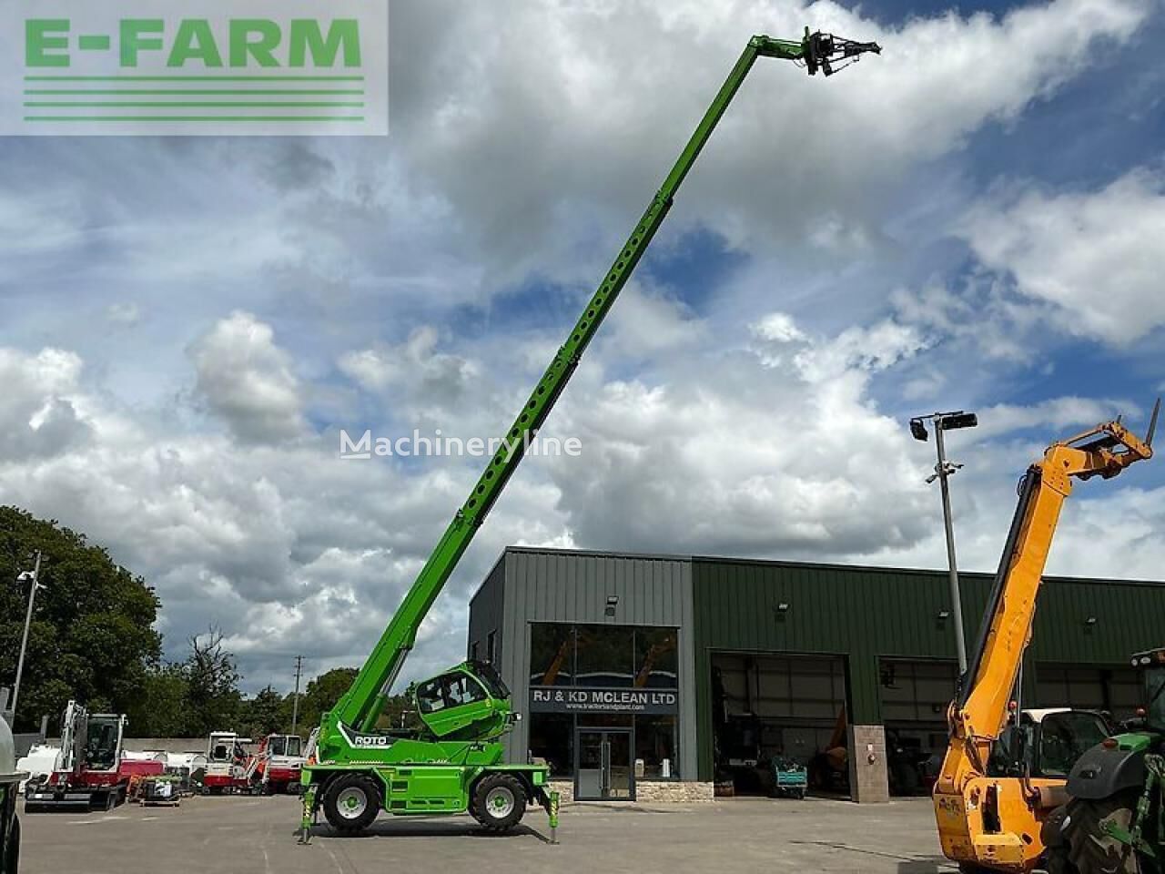 Merlo roto 50.21 s plus telehandler (st25695) rotacioni teleskopski utovarivač