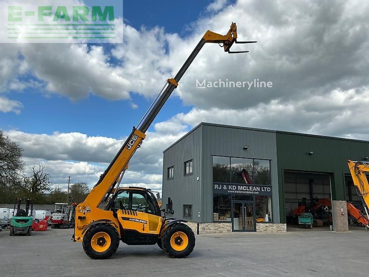 JCB 536-95 agri super telehandler (st26072) teleskopski utovarivač