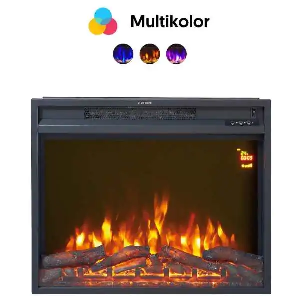 PROSTO električni ugradni kamin 26" 2000W 3 boje