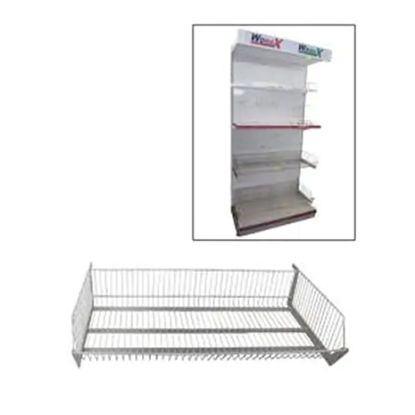Košara mrežasta za prodavnicu 1188x450x140 WOMAX