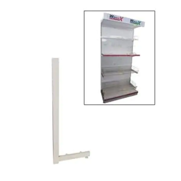 Polica za prodavnice- noga 2500x650 mm WOMAX