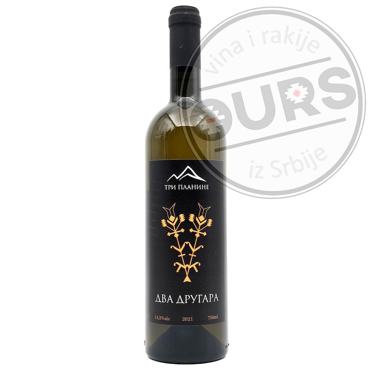 Tri Planine Sauvignon Blanc Dva Drugara 0,75L