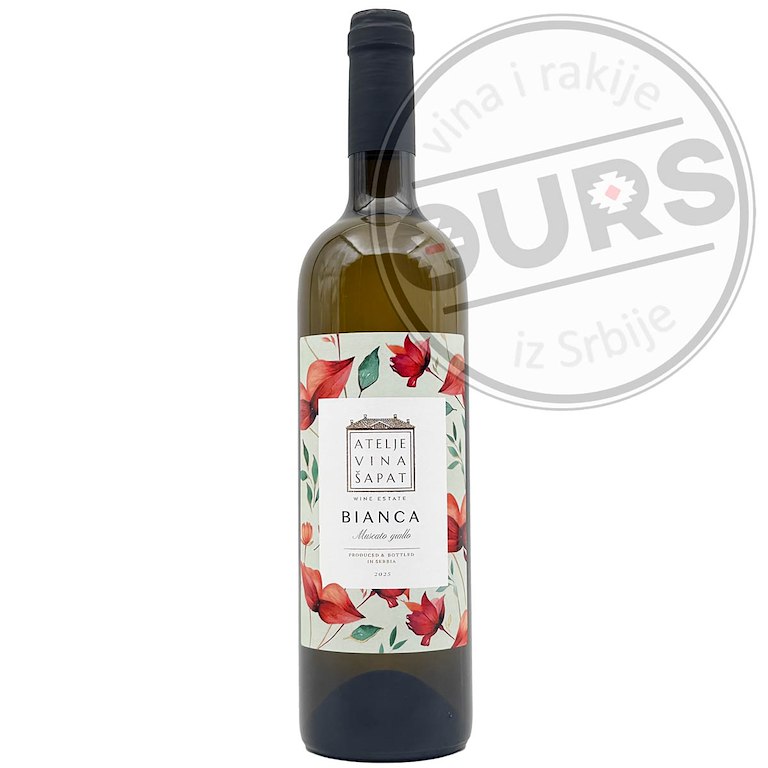 Šapat Bianca Moscato Giallo 0,75L