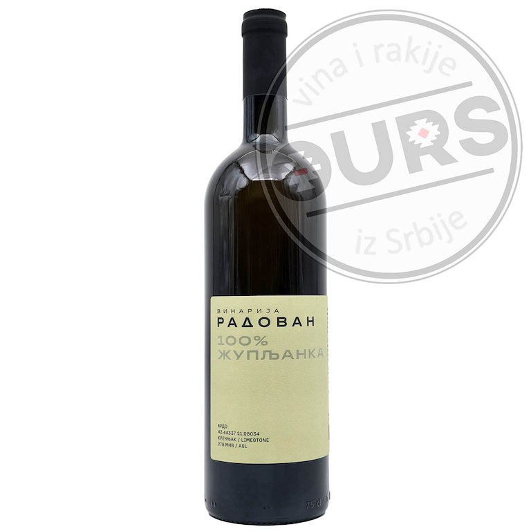 Radovan Župljanka 100% 0,75L