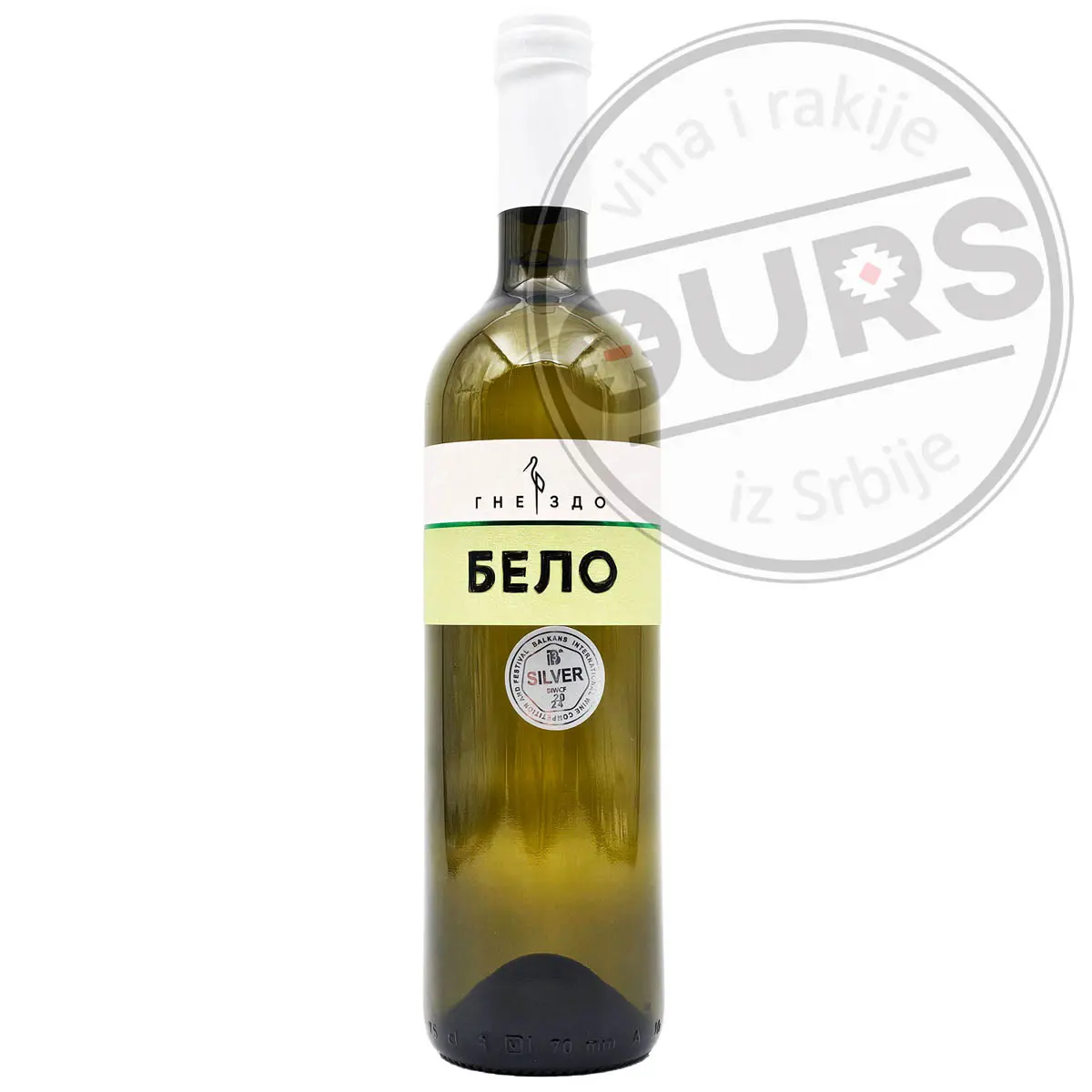 Gnezdo Belo 0,75L