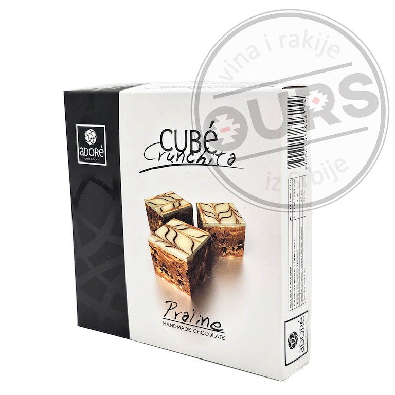 Adore čokolada Cube Crunchita 90gr