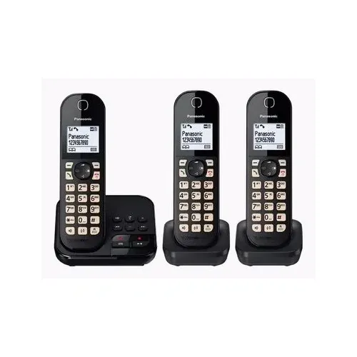 BEŽICNI TELEFON PANASONIC KX-TGC463GB SA TRI SLUŠALICE I SEKRETARICOM