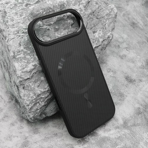 FUTROLA CARBON MAGSAFE ZA IPHONE AIR (6.6) CRNA (BIG CAMERA)