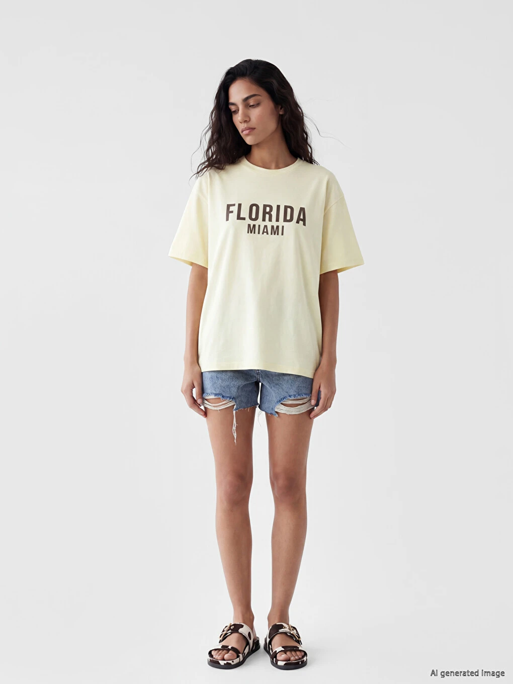 XSIDE Florida Štampana Majica Sa Mekim Dodirom Za Žene