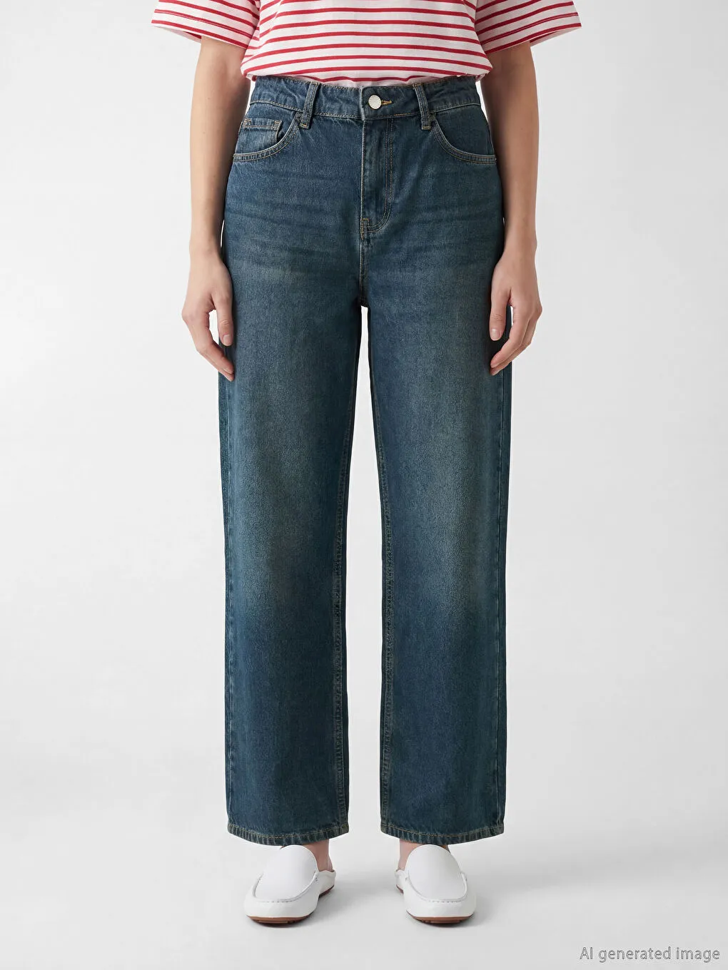 LCW Jeans Ženske Farmerke Širokih Nogavica