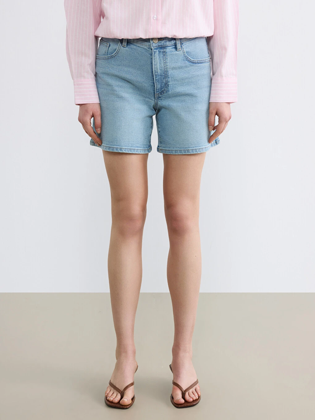 LCW Jeans Regular Fit Ženski Teksas Šorts