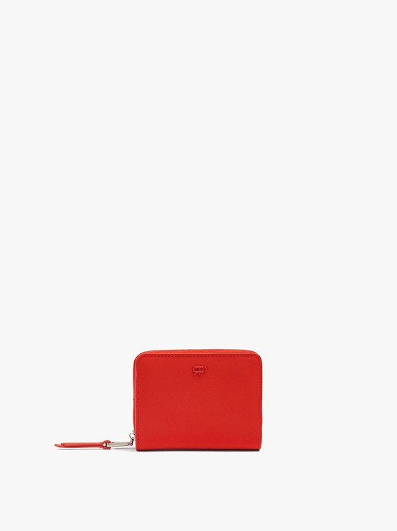 BASIC WALLET WITH SOFT TEXTURE XS
