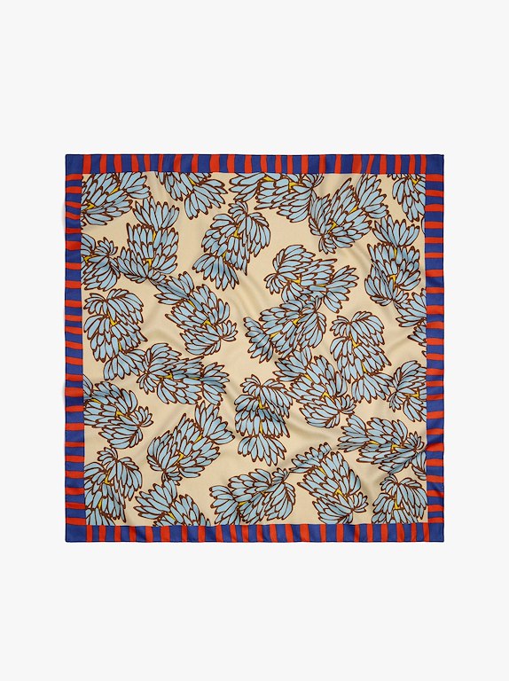 SQUARE PRINTED SCARF